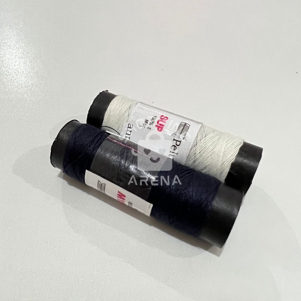 Jual Benang Jahit Satuan Warna Hitam Putih Benang Ekonomi Murah ...