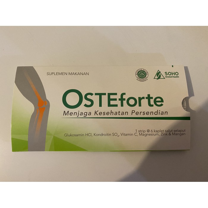 Jual Osteforte 1 lembar isi 6 tablet | Shopee Indonesia