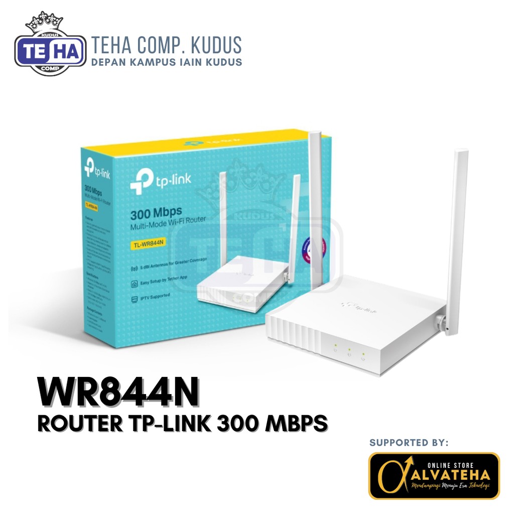 Jual Router Wifi TP LINK WR844N 300Mbps Wireless N Router TPLink 844 ...