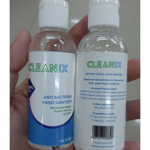 Jual Cleanix hand sanitizer gel | Shopee Indonesia