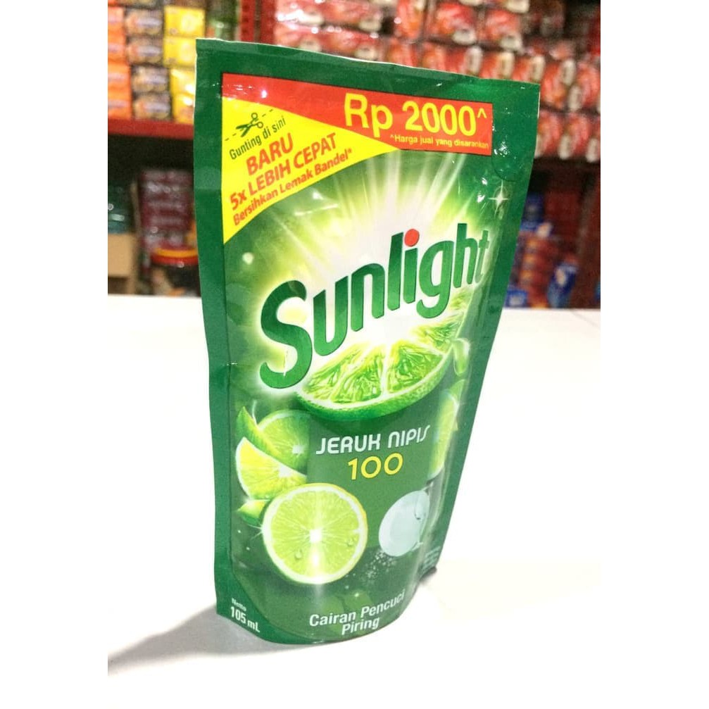 Jual Sunlight 90 ml ECERAN/SATUAN | Shopee Indonesia