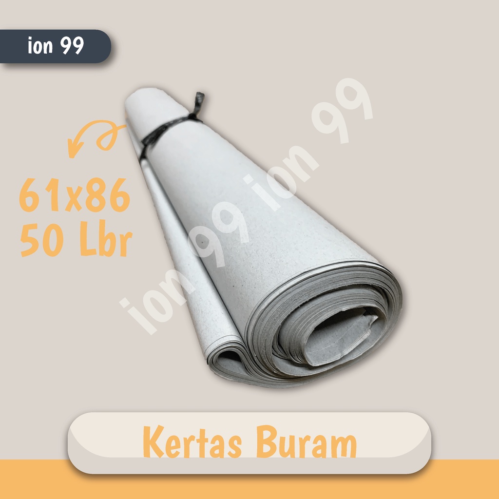 Jual Kertas Koran Buram Roll untuk Flip Chart - Isi 50 Lembar - 61x86 ...