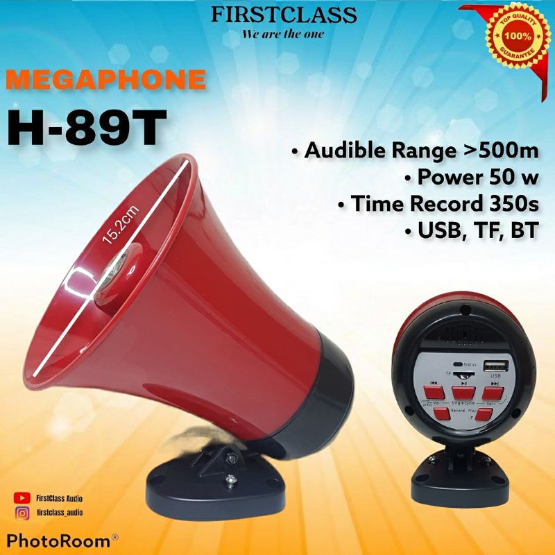 Jual Meghapone Toa Horn speaker firstclass H 89 t bisa recam suara ...