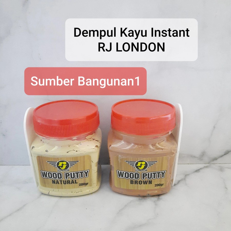 Jual Dempul kayu instant RJ plamir kayu wood putty | Shopee Indonesia