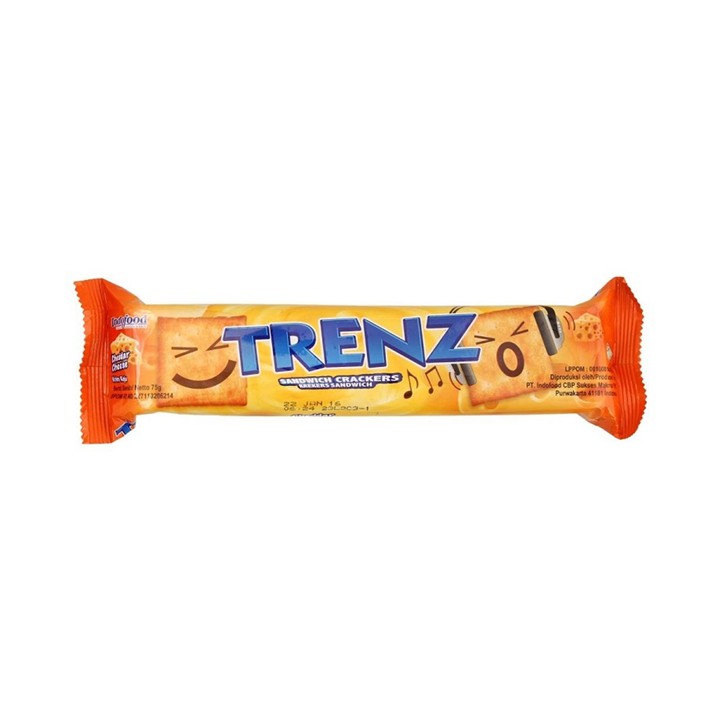 Jual Indofood Sandwich Trenz Krim Keju Pck 75G | Shopee Indonesia