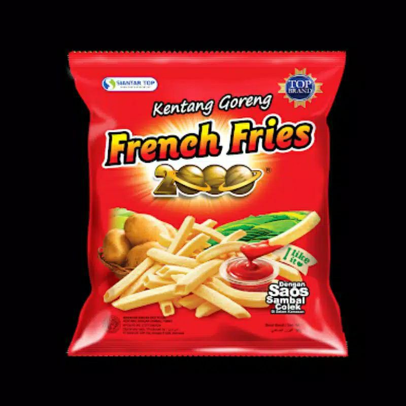 Jual chiki french fries 2000 1renceng 10pcs | Shopee Indonesia