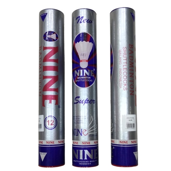 Jual Shuttlecock / Bola Badminton / Bola Raket Merek (NINE Silver ...