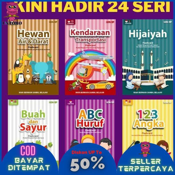 Jual BISA COD Flashcard Kartu Pintar Belajar Balita Huruf Hijaiyah ...