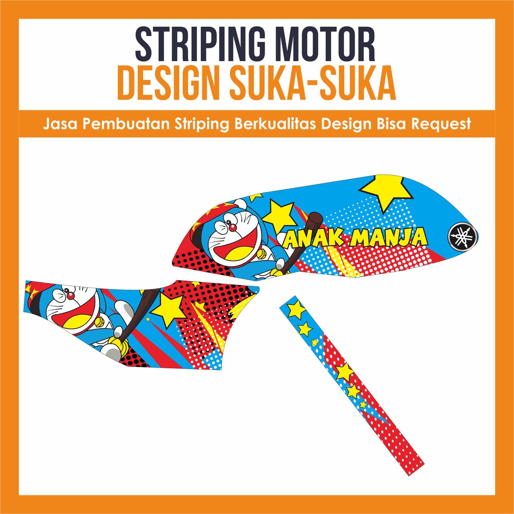 Jual Striping Decal Lis GL PRO Striping Design Bisa Request | Shopee ...