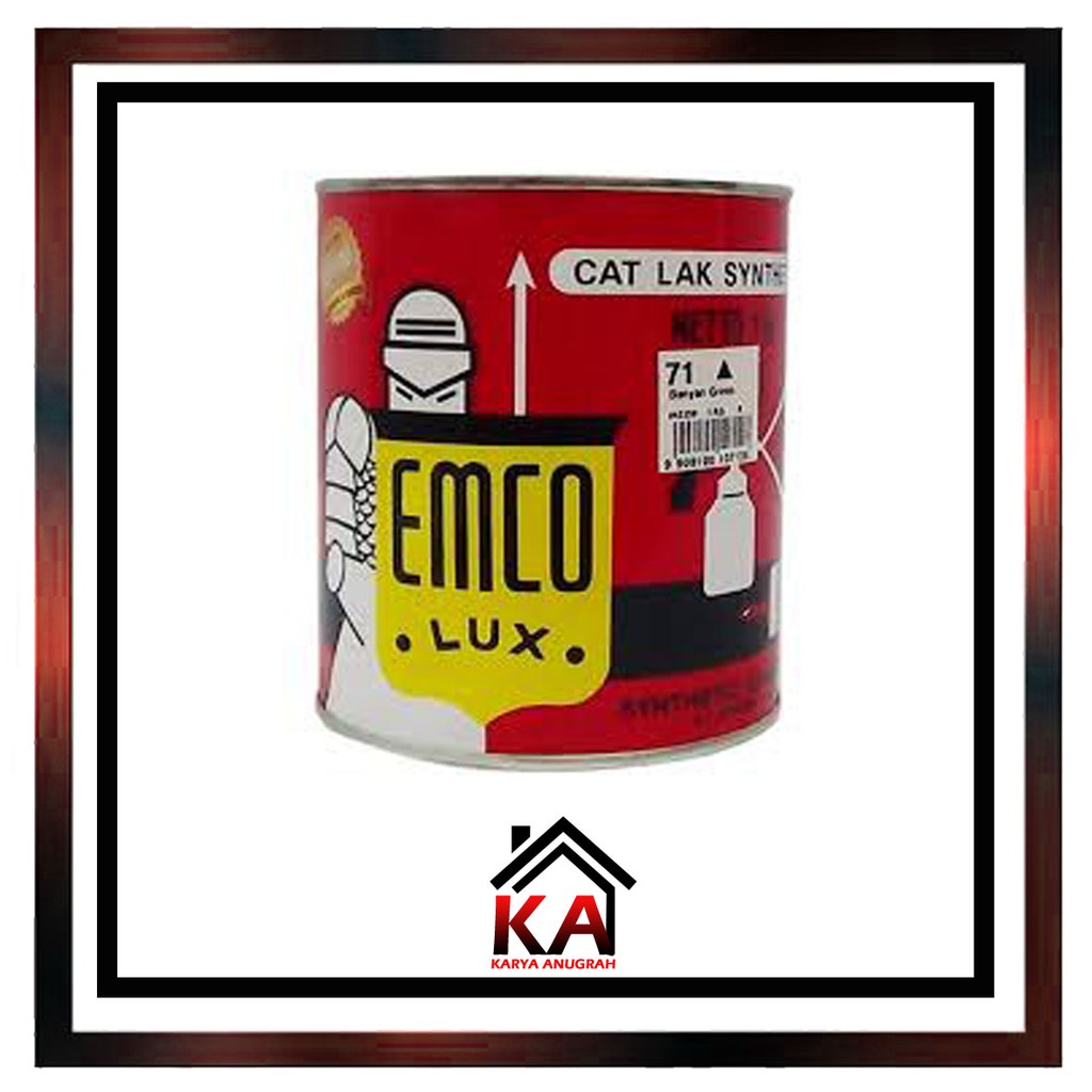 Jual Cat EMCO VARIAN 2 - Cat Kayu dan Besi / Cat Lak Synthetis 1 KG | Shopee Indonesia