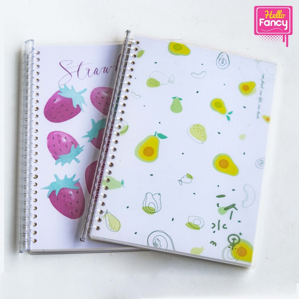 Jual Notebook B5 / 80 Lbr / BUKU TULIS CATATAN SAMPUL BUAH | Shopee ...