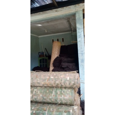 Jual gedek bambu/Bilik bambu kulit ukuran 2x2,5/dinding bambu/bilik ...
