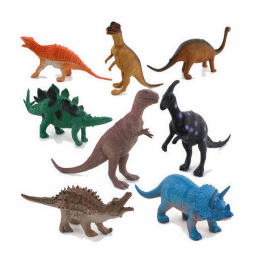 Jual Mainan Anak Figure Dinosaurus Dino Set isi 8 pcs Edukasi Usia Umur ...