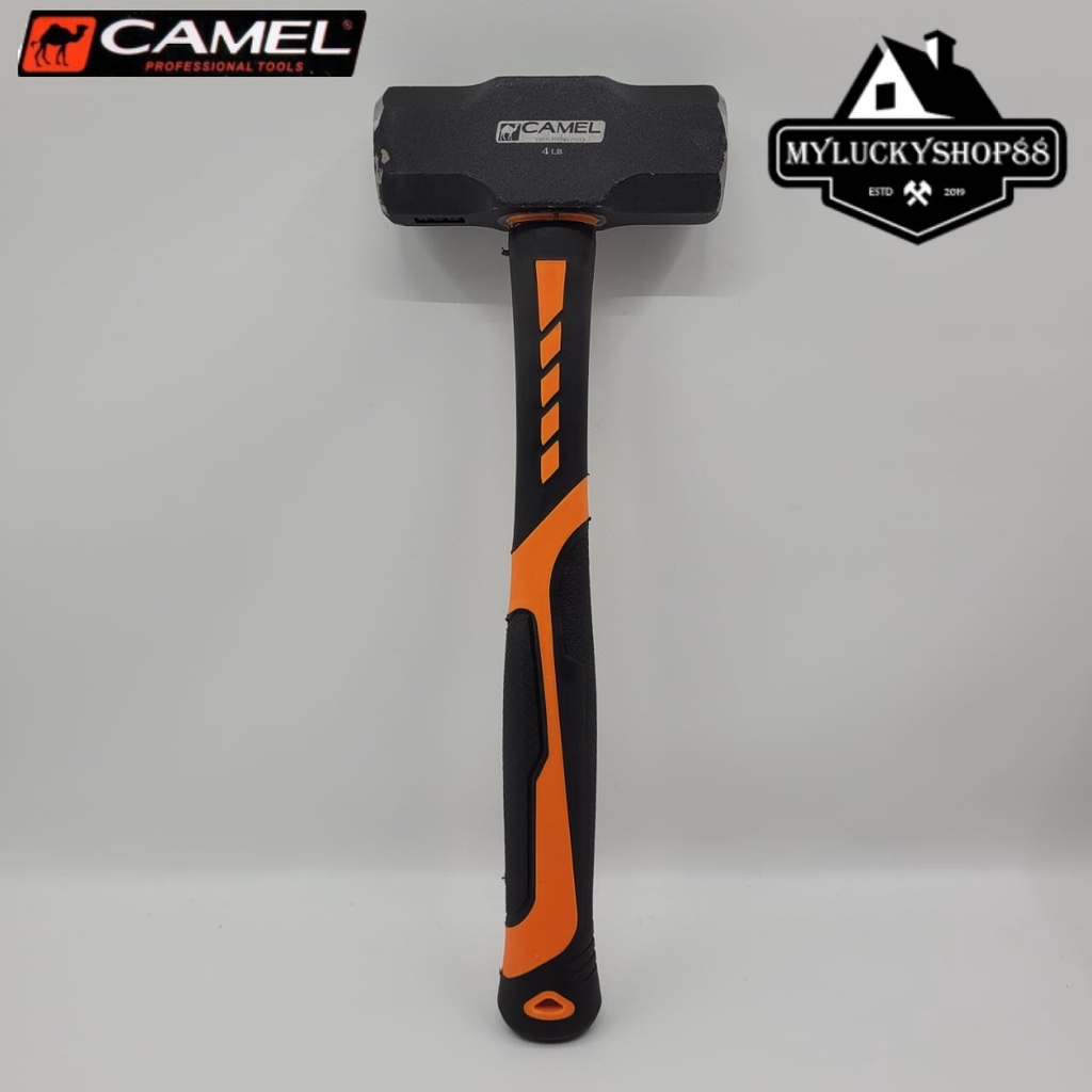 Jual Camel Palu Batu Beton Tembok 4 LB Bodem Bogem 4Lb Gagang Fiber Rubber | Shopee Indonesia