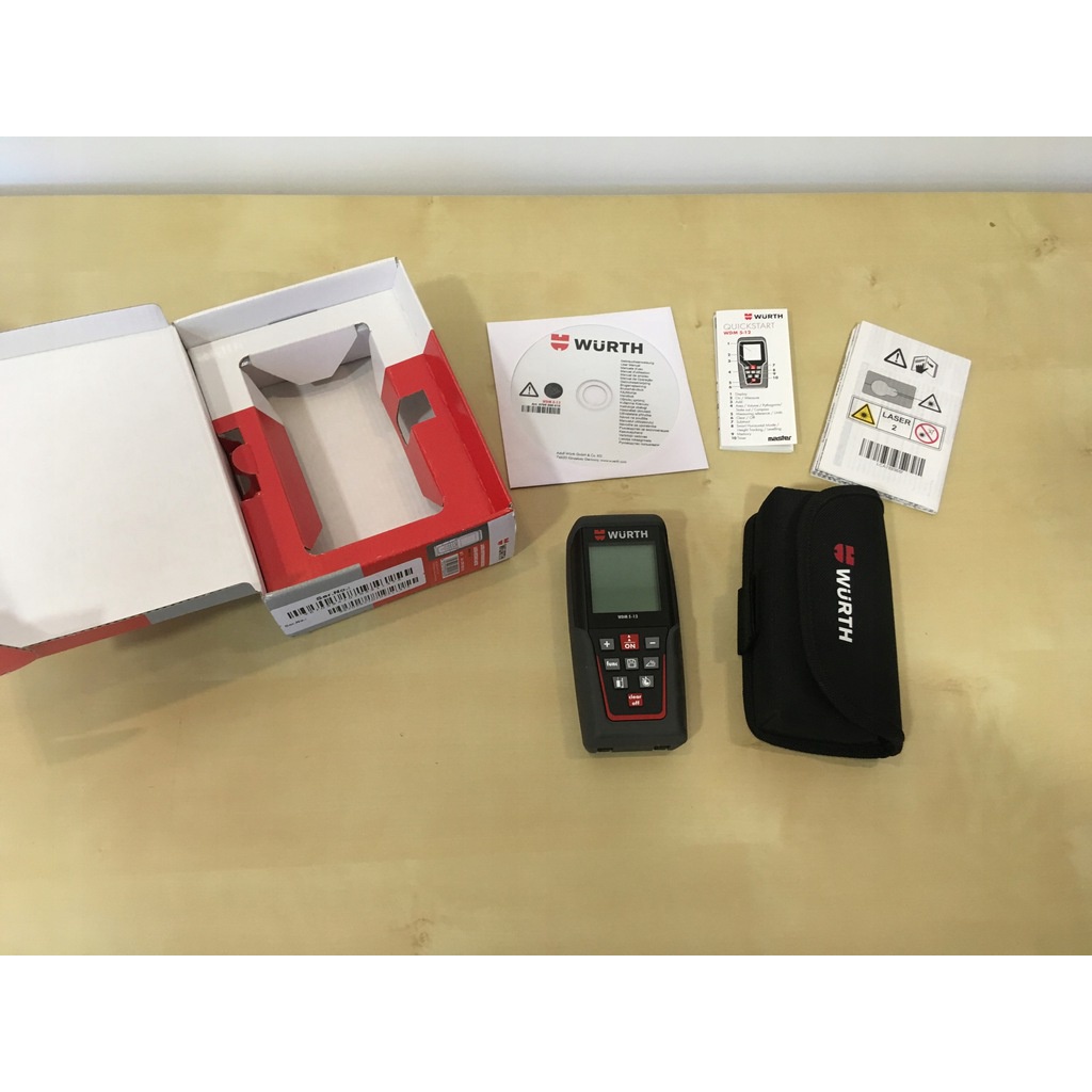 Jual WURTH WDM5-12 Meteran Laser 80M | Shopee Indonesia
