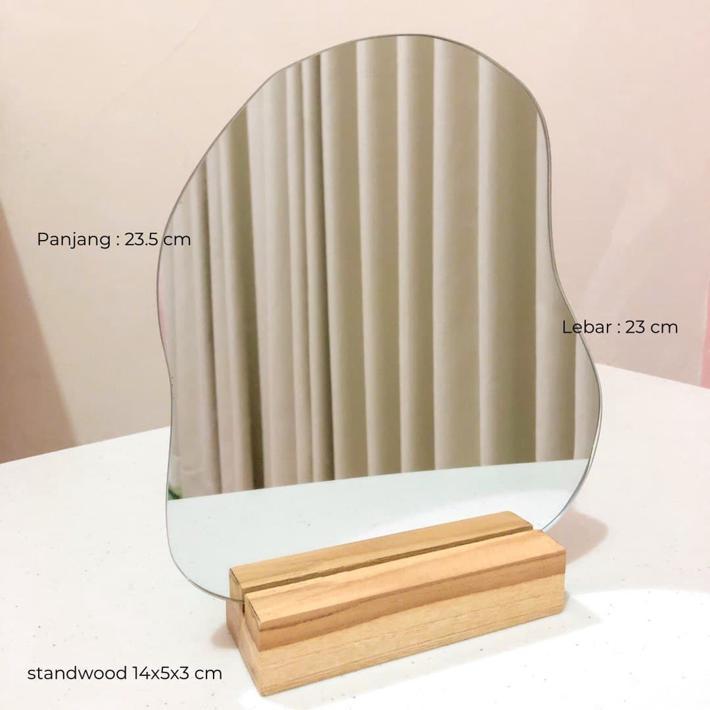 Jual Cermin Aesthetic / Aera / aesthetic mirror / mirrorplus / cermin ...