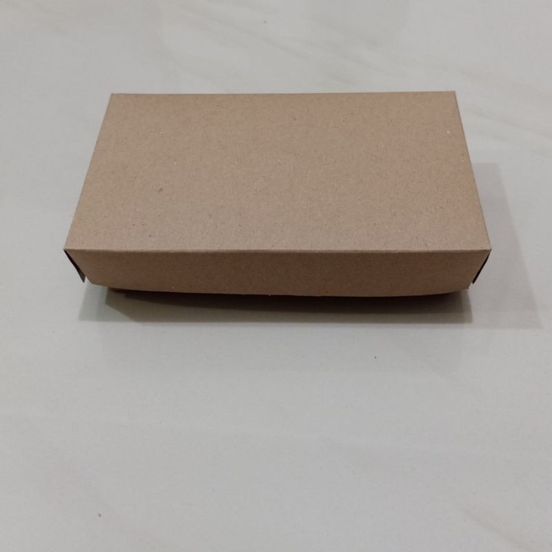 Jual Kraft Lunch Box Ukuran L-Paper Lunch Box Ukuran L (isi 100 pcs lembaran) | Shopee Indonesia
