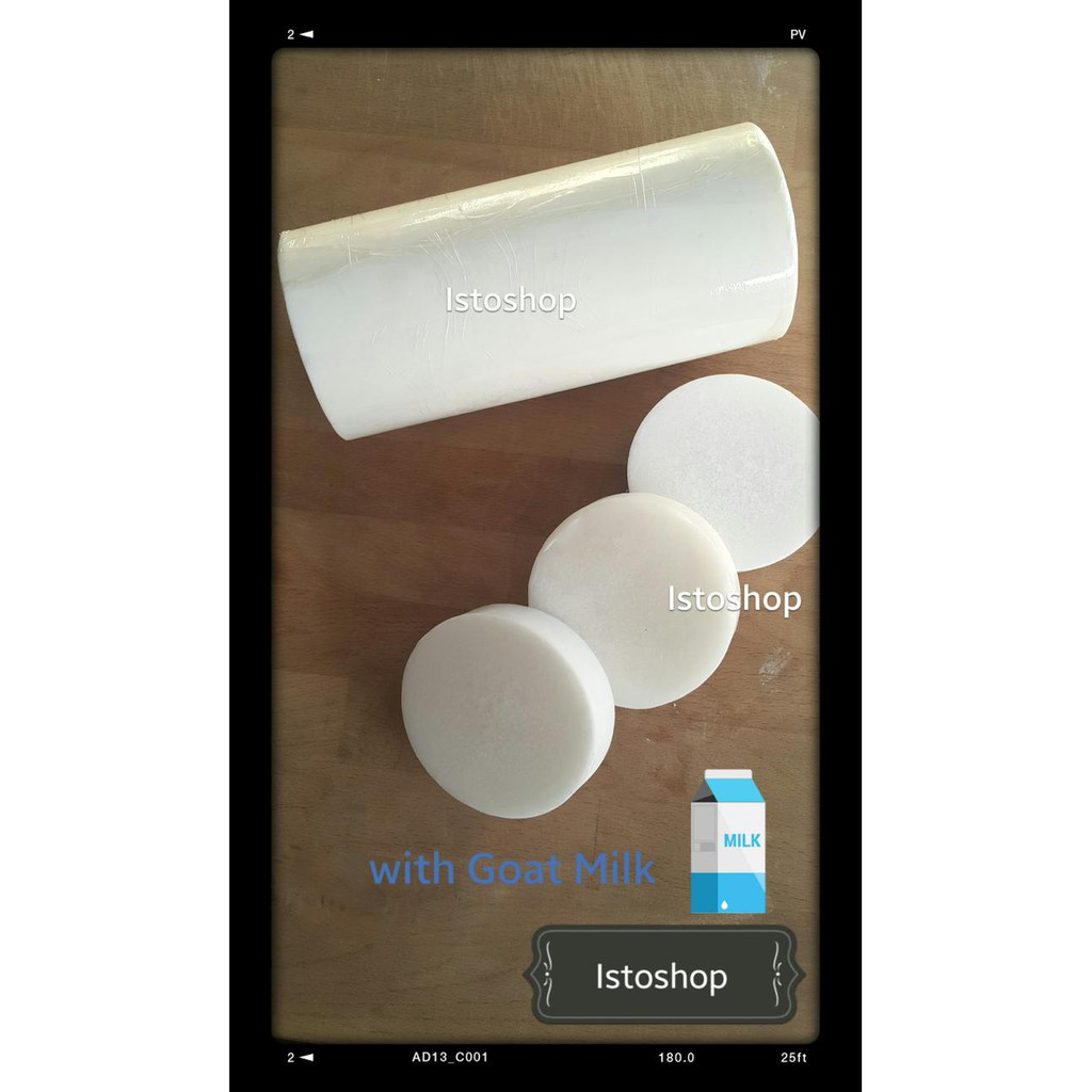 Jual Base Sabun Melt And Pour ( Chip Soap) With Goat'S Milk Kode 1312 ...