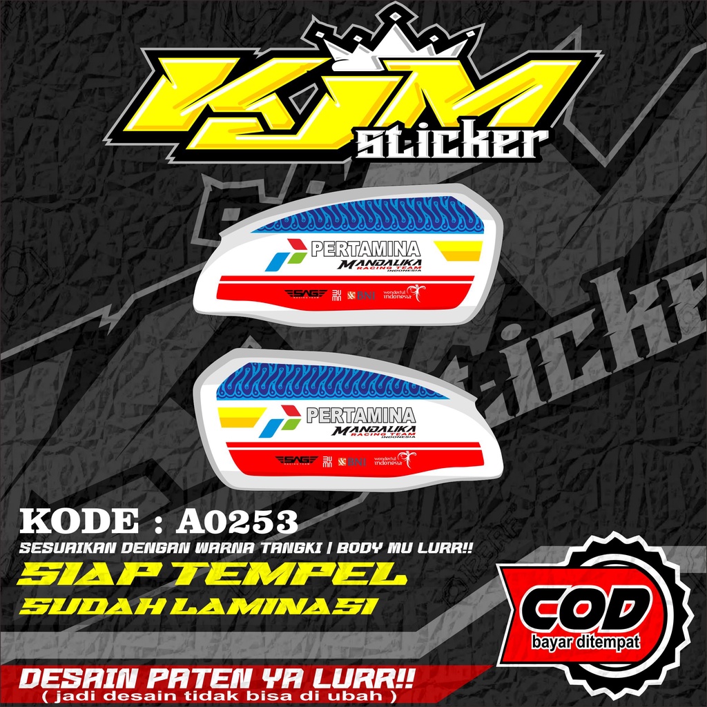 Jual Striping Tangki CB Mandalika (BONUS LAMINASI) | Shopee Indonesia