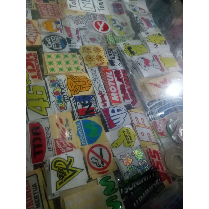 Jual stiker cutting custom harga untuk 6 lembar | Shopee Indonesia