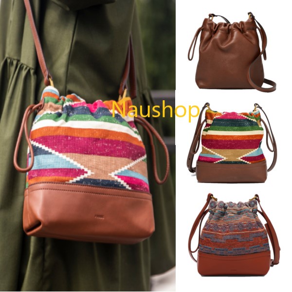 Jual TAS FOSSIL ORIGINAL GIGI DRAWSTRING CROSSBODY FALL MULTI BROWN ...