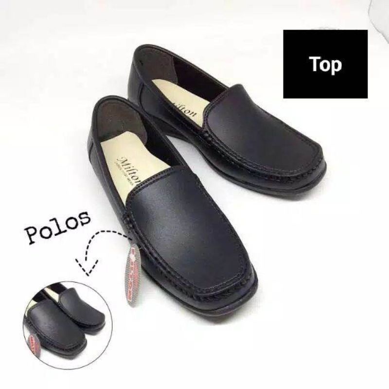 Jual Sepatu Pantofel Wanita Formal Perawat Dan Kantoran Warna Putih ...