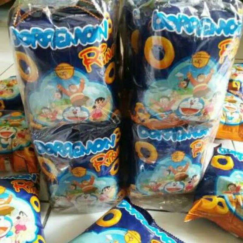 Jual Ciki ring doraemon jajanan berhadiah mainan pak | Shopee Indonesia