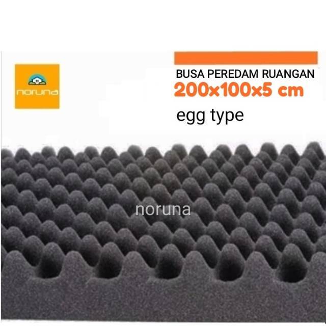 Jual Wallpaper Busa Peredam Ruangan Suara 200x100x5cm Motif Telur ...