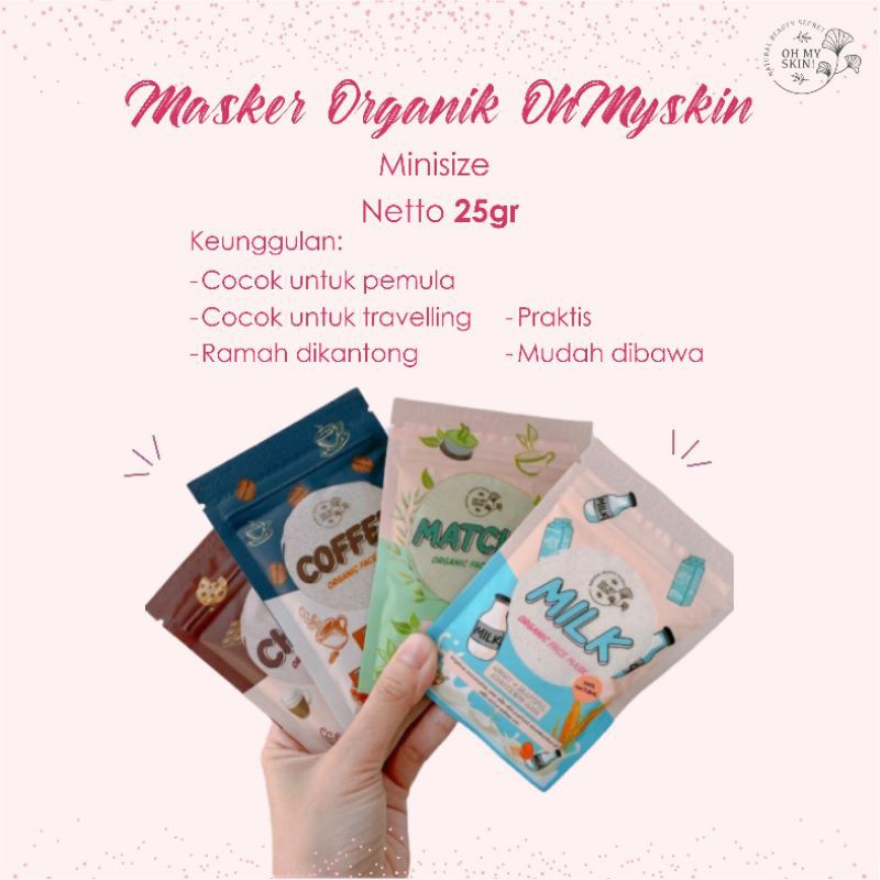 Jual MASKER ORGANIK OHMYSKIN! | Shopee Indonesia