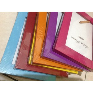 Jual Pigura foto frame frem bingkai minimalis 4R warna pelangi home ...
