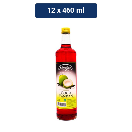 Jual Marjan Sirup Cocopandan 460 ml x 12 (1 Carton) | Shopee Indonesia