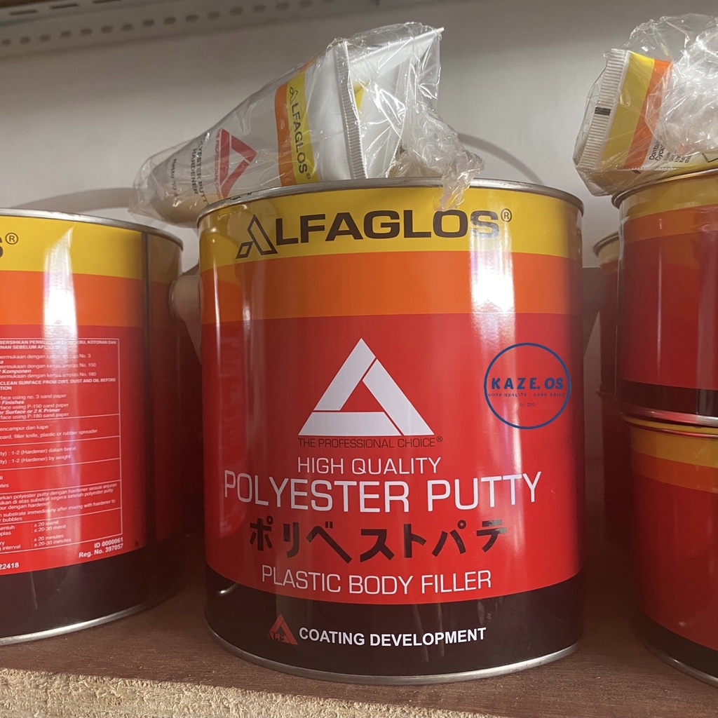 Jual ASLI 100% DEMPUL ALFA 3 KG / 3000 GRAM + OBAT / HARDENER - DEMPUL ...