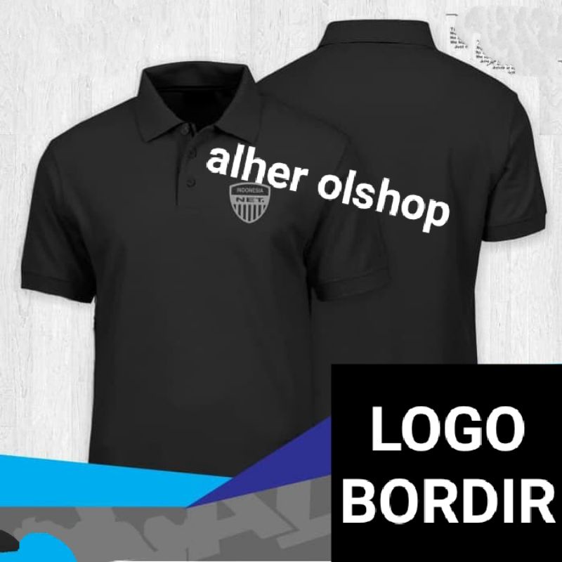 Jual Kaos net TV baju net TV kaos kerah net TV baju kerah net TV polo ...