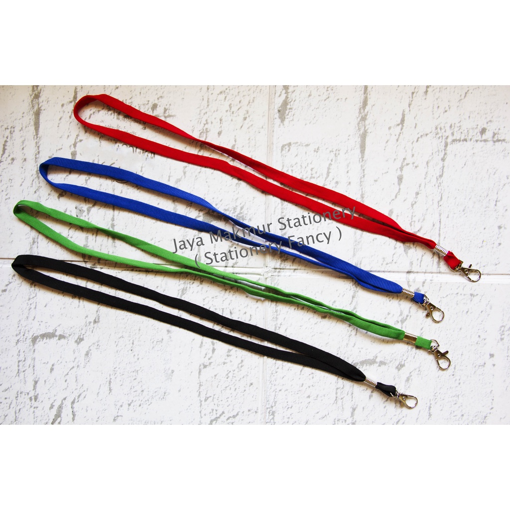 Jual Tali name tag id card ( Ukuran kecil, lebar 1 cm) | Shopee Indonesia