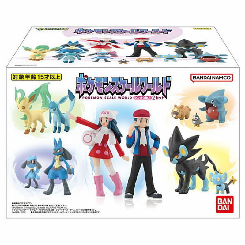 Jual BANDAI Pokemon Scale World 1/20 Sinnoh Region 2 Lucas Dawn Luxray ...