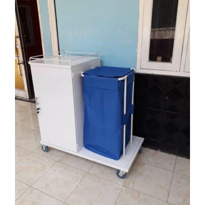 Jual Troli Laundry / linen bersih dan kotor 1 bag (pc) | Shopee Indonesia