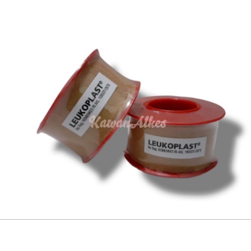 Jual leukoplast 2,5 cm x 4,5 m / plester rol kain | Shopee Indonesia