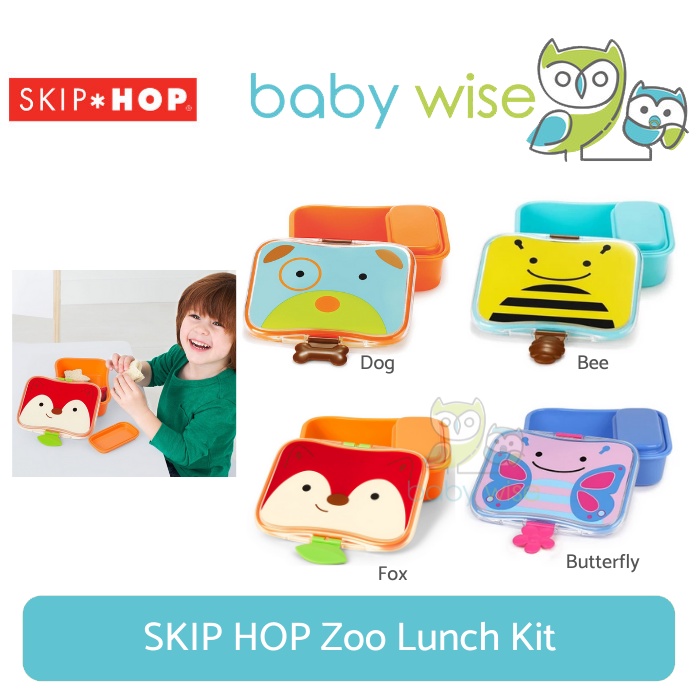 Jual SKIP HOP Zoo Lunch Kit - Tempat Makan Anak | Shopee Indonesia
