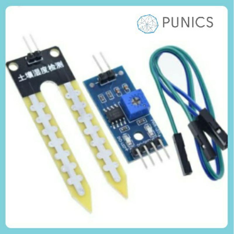 Jual Modul Sensor Tanah Kelembaban Tanah atau Soil Moisture Sensor ...