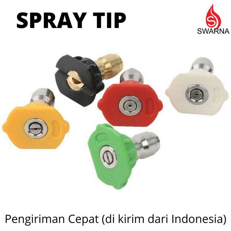 Jual NOZZLE TIP SPRAY Untuk Mesin JET CLEANER High Pressure | Shopee ...