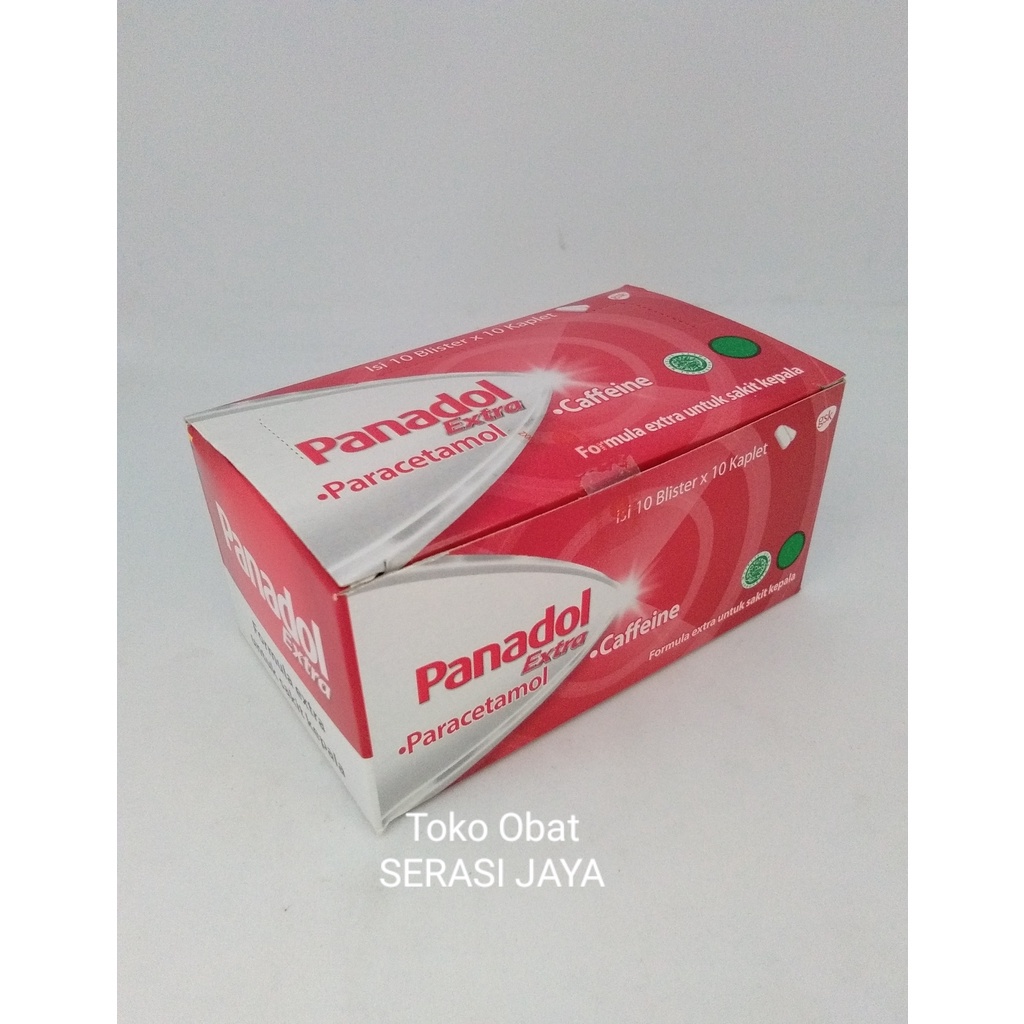 Jual PANADOL EXTRA PARACETAMOL MERAH PER BOX SAKIT KEPALA SAKIT GIGI ...