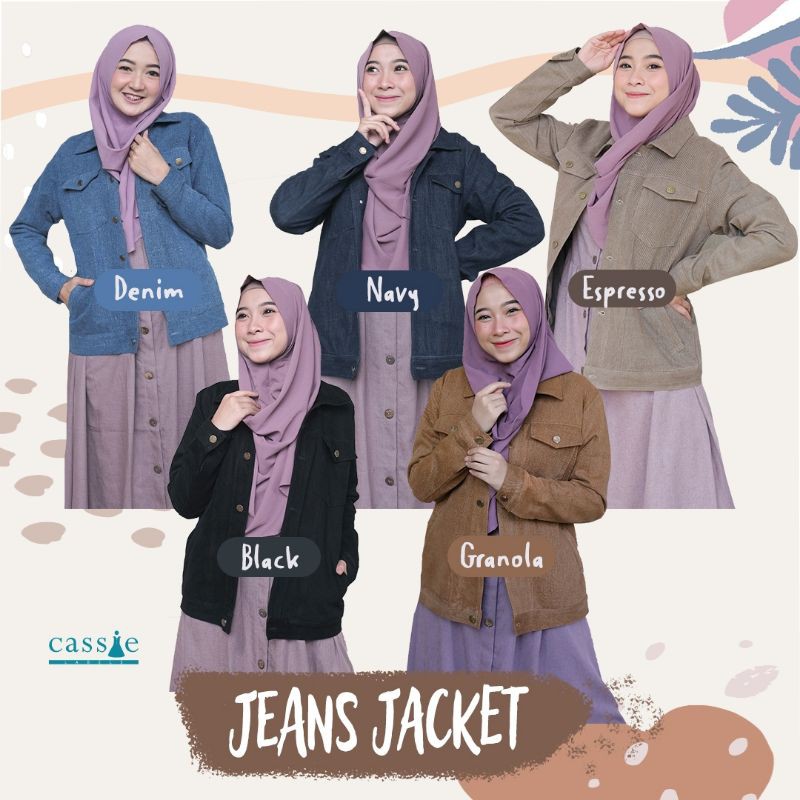 Jual JEANS JACKET BY CASSIE LABELS | Shopee Indonesia