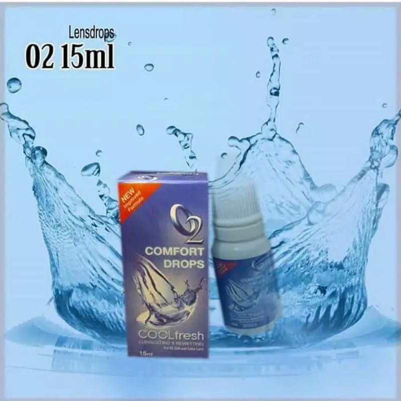 Jual Tetes Softlens O2 Comfort Eye drops 15ml | Shopee Indonesia