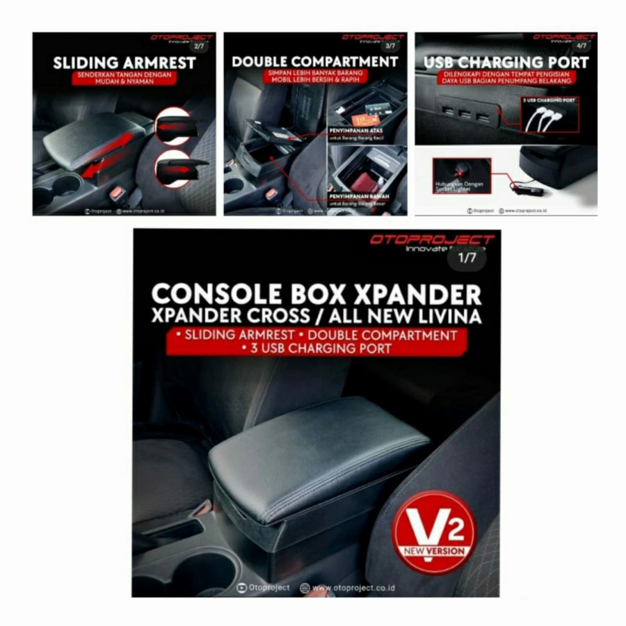 Jual CONSOLE BOX MITSUBISHI XPANDER CROSS GAS | Shopee Indonesia