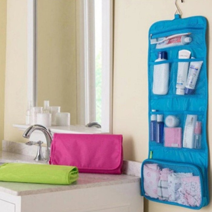Jual Organizer Alat Mandi Tas Gantung Peralatan Mandi | Shopee Indonesia