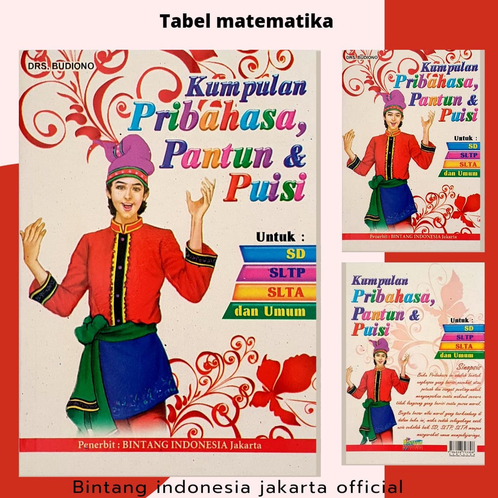 Jual Bintang Indonesia - Kumpulan Pribahasa Pantun & Puisi untuk umum ...