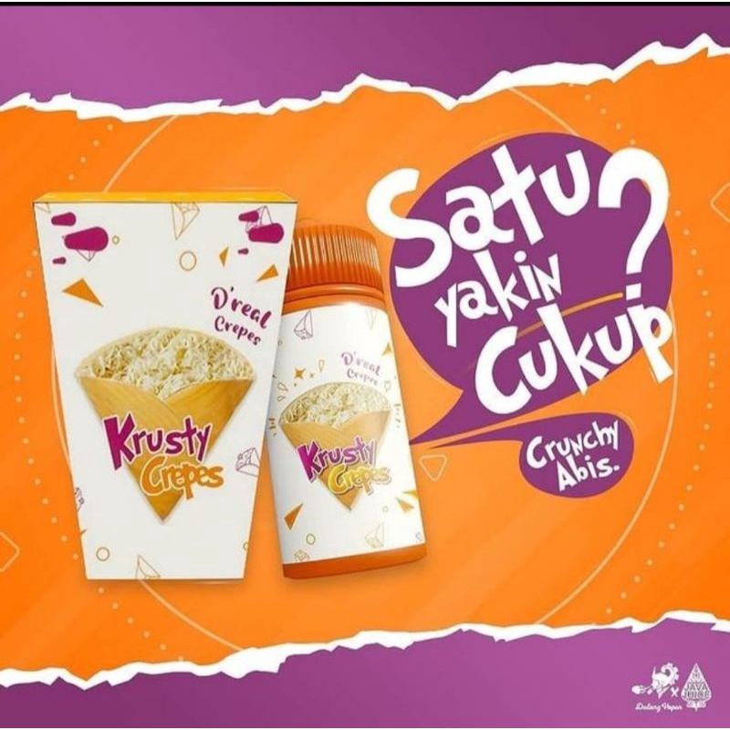 Jual KRUSTY CREPES V1-V5 3/6MG 60ML | Shopee Indonesia
