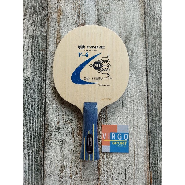 Jual Yinhe Y 4 carbon kayu blade bat bet pingpong yinhe Y-4 carbon 100%original | Shopee Indonesia