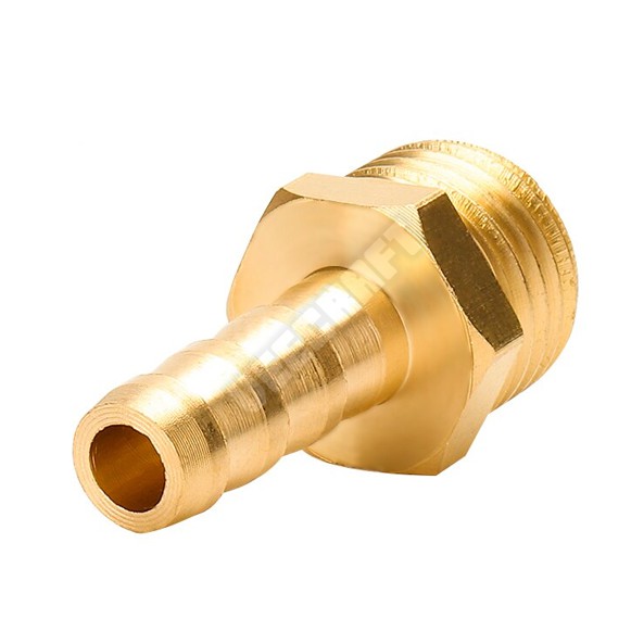 Jual Pipa Fitting 8mm 1/4" BSP Male Connector Joint Copper Coupler ...