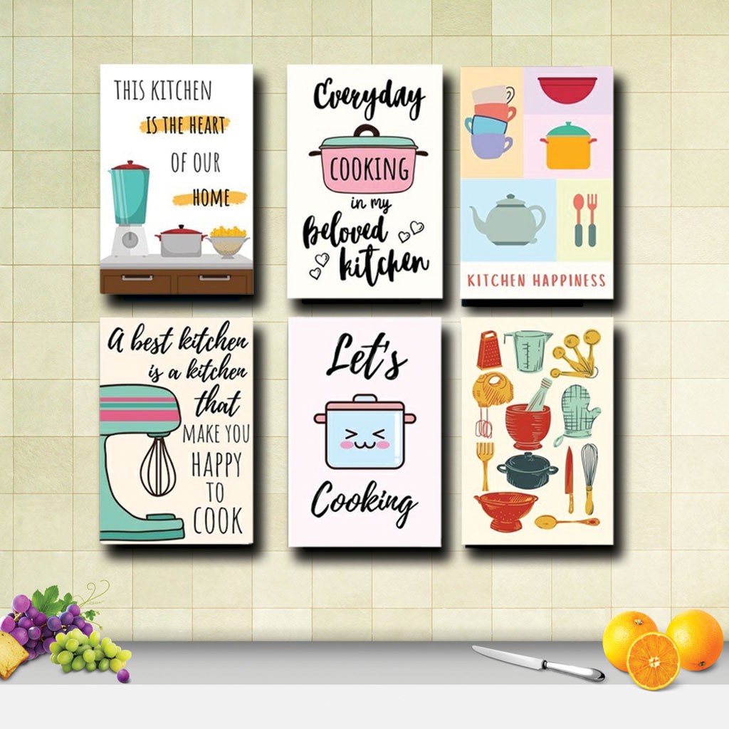 Jual Poster Kayu Hiasan Dinding Dapur Dekorasi Cafe Pajangan Ruang ...